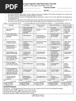 CELF 5 Pragmatics Profile | PDF