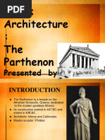 Metron Ariston: PARTHENON | PDF | Geometry | Sculpture