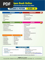 ALLEN Scholarship Admission Test (ASAT) : Syllabus & Pattern | PDF ...