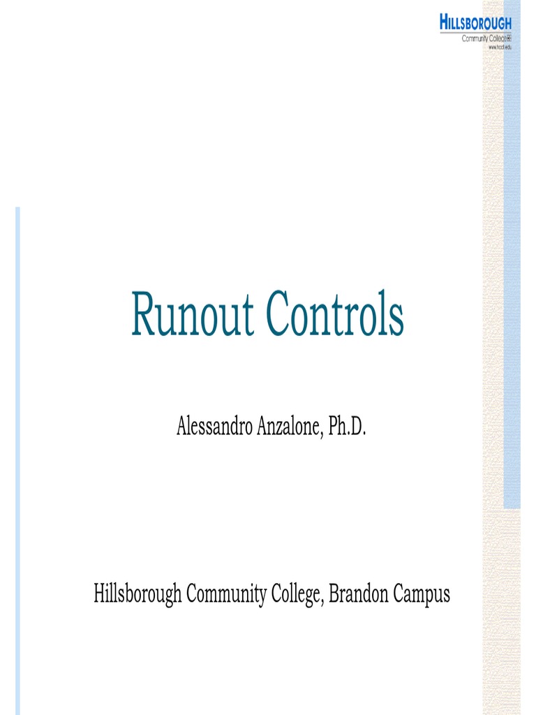 Runout Controls | PDF | Rotation Around A Fixed Axis | Geometry