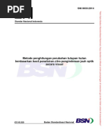 Peta Curah Hujan-1580 - SNI 8196-2015 | PDF