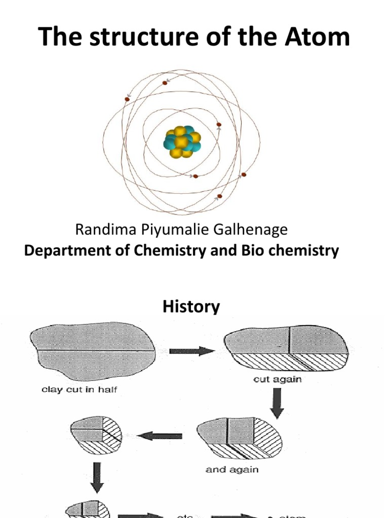 Structure of Atom PDF | PDF