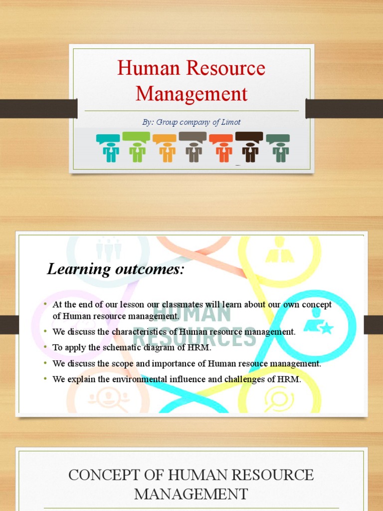 Human Resource Management PPT Lesson 1 | Download Free PDF | Human ...