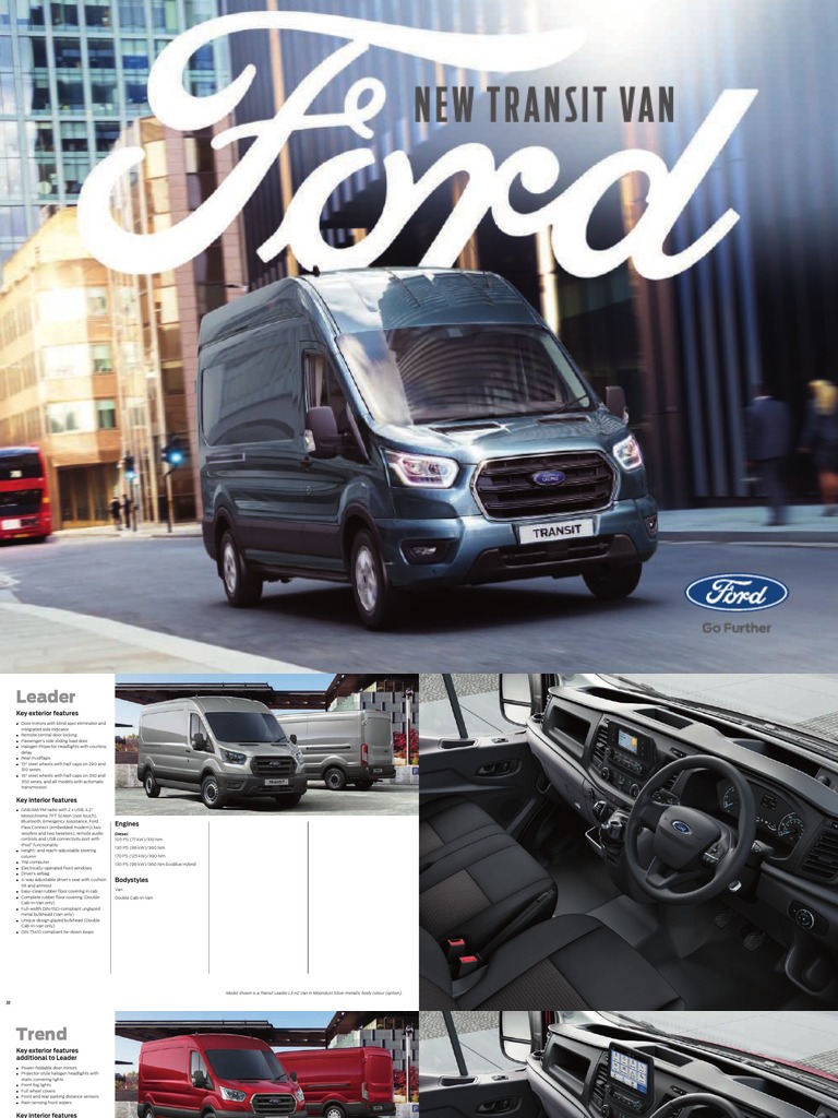 FT-Transit Van | PDF | Fuel Economy In Automobiles | Motor Vehicle