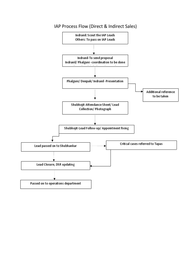 IAP Process Flow | PDF