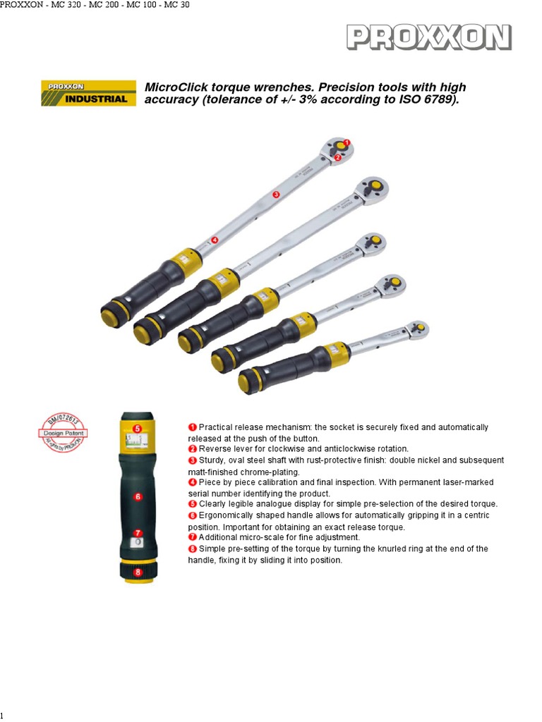 Microclick Torque Wrenches. Precision Tools With High Accuracy ...
