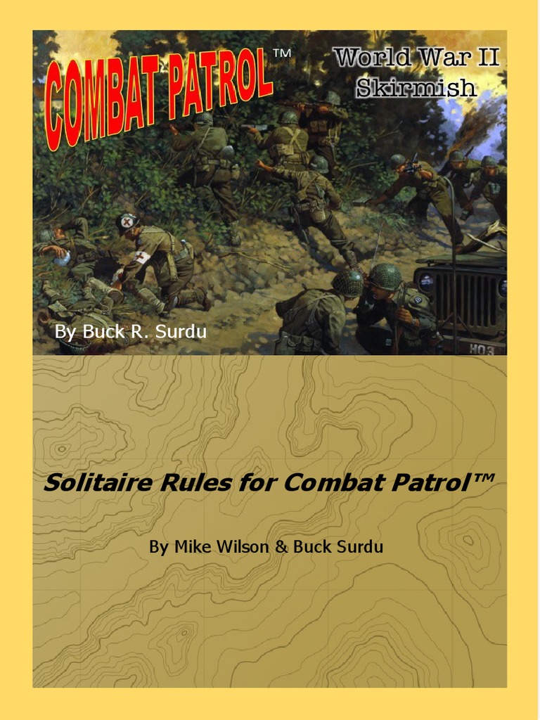 Combat Patrol Solo Rules | PDF | Military Science | Military