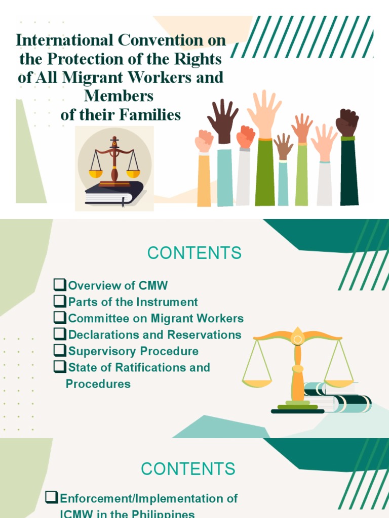 International Convention On The Protection of The Rights of All Migrant ...