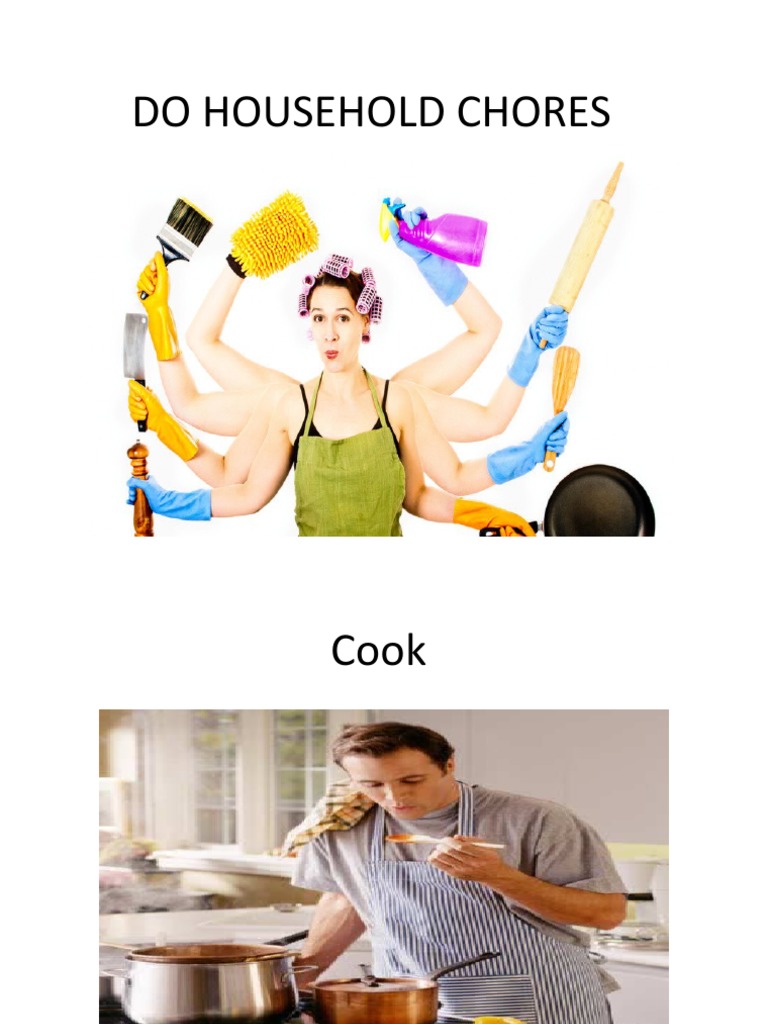 Lets Do Some Housework Flashcards Fun Activities Games - 64865 | PDF