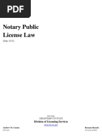 Notary Public Manual | PDF | Notary Public | Identity Document