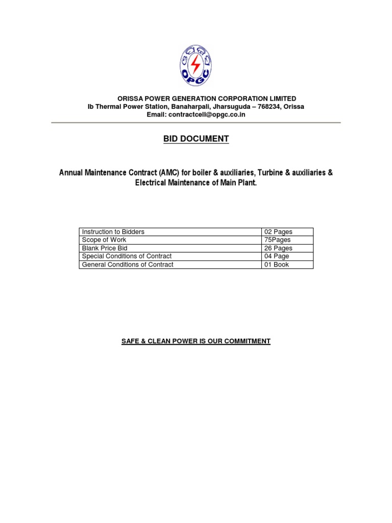 Opgcl Amc Document PDF | PDF | Pipe (Fluid Conveyance) | Welding