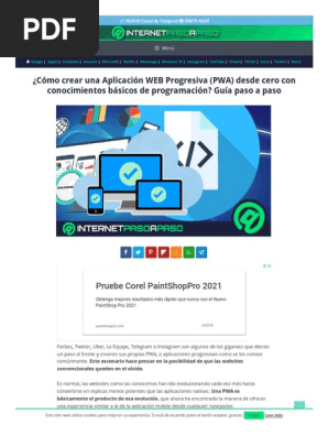 Nuevo Acuerdo De Pwa Infobae Acelera La Experiencia Móvil De La Mano