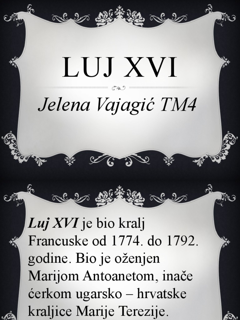 Luj XVI | PDF