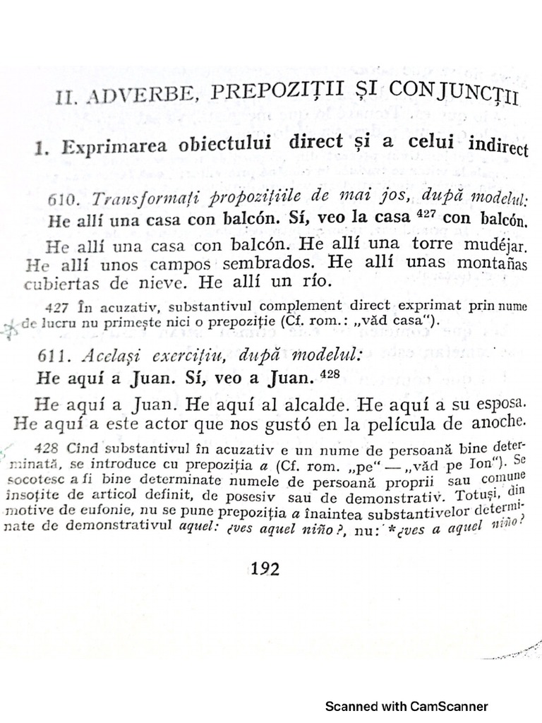 Adverbe, Conjunctii, Prepozitii Spaniola PDF | PDF