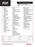Primary Operator Training Checklist: ALINITY S System | PDF | Assay ...