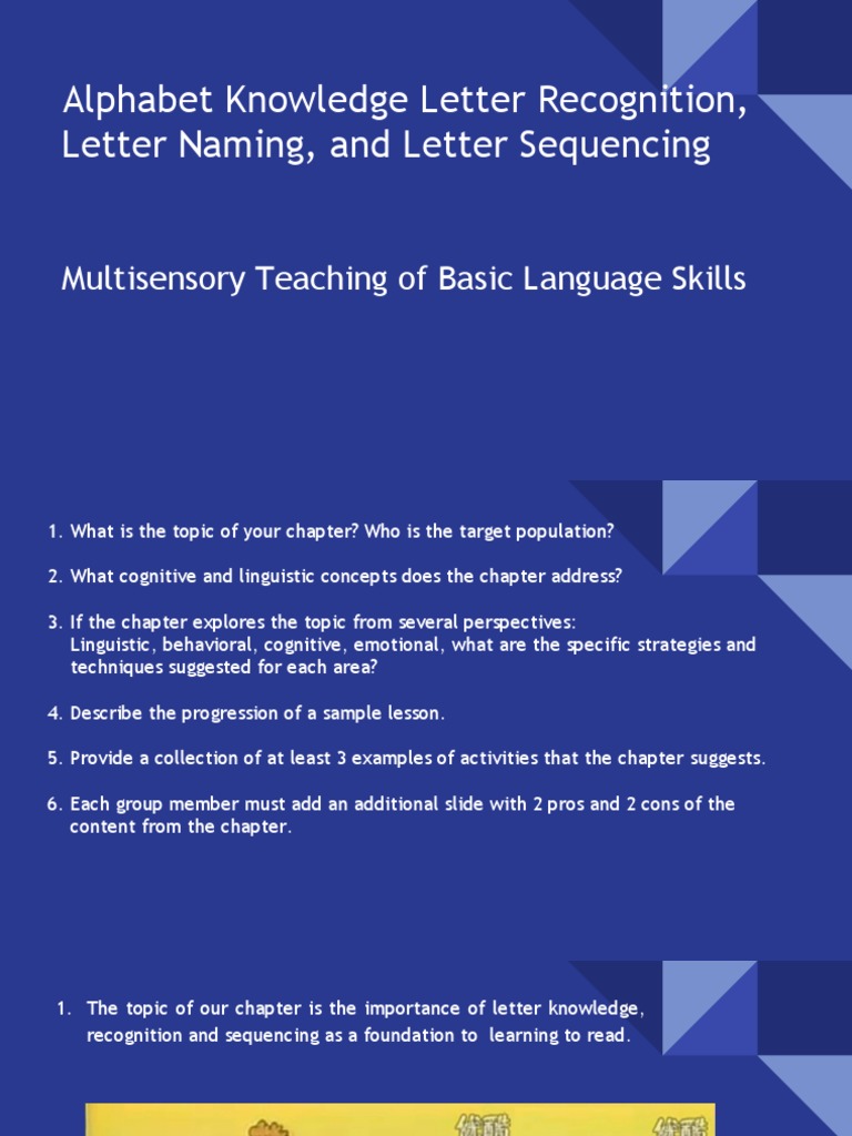 Enhancing Letter Recognition Skills | PDF | Alphabet | Reading ...