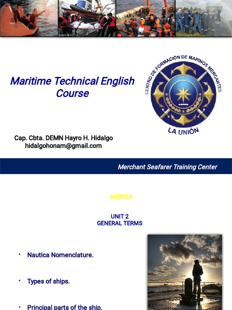 Maritime Technical Inglish Cours | PDF