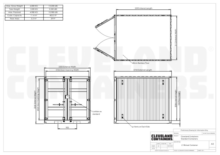 Preliminary Drawing For Information Only: Revision: Project: Do Not ...
