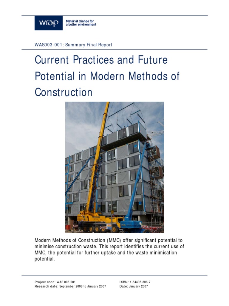 Modern Methods of Construction - Summmary | PDF | Framing (Construction ...