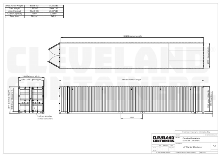 Preliminary Drawing For Information Only: Revision: Project: Do Not ...