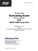 Pharmachieve Fact Sheet Pa Vs PP Pebc Osce Resources | PDF | Pharmacy ...