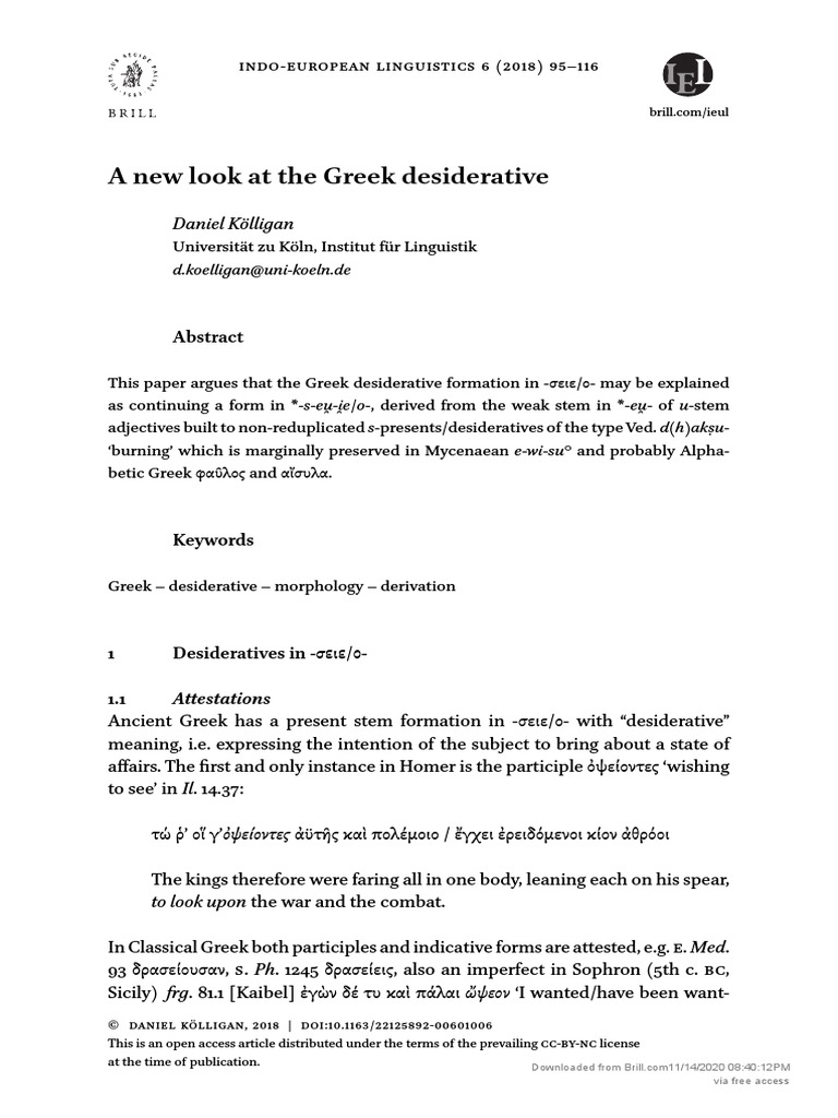 (22125892 - Indo-European Linguistics) A New Look at The Greek ...