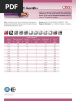 Tabla Sintenax | PDF | Cantidad | Electricidad