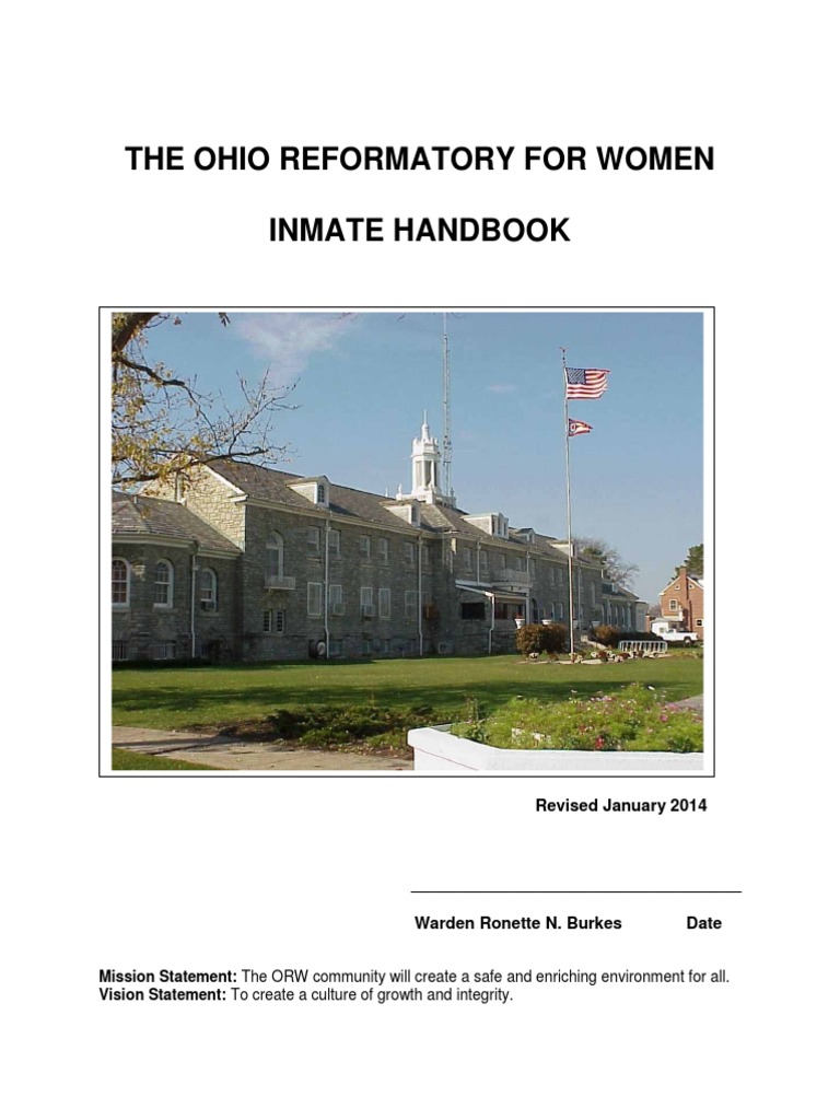 Ohio Womens Reformatory Inmate Handbook PDF | PDF | Parole | Parole Board