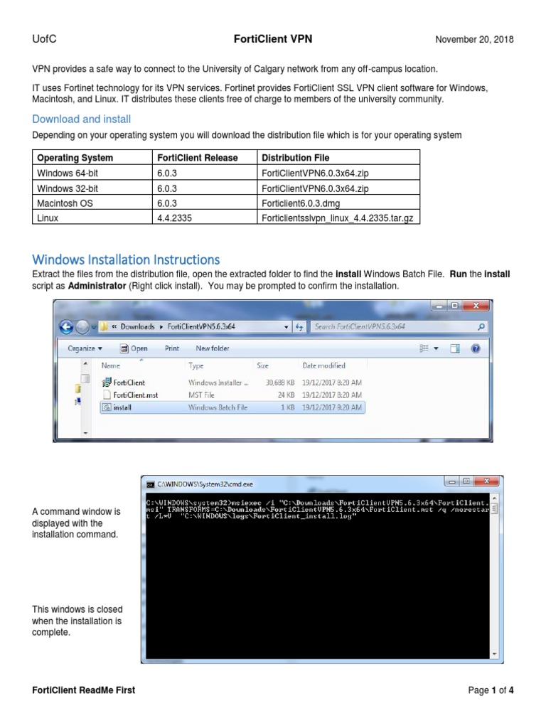 Windows Installation Instructions: Download and Install | PDF ...