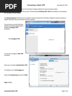 FortiClient Installation and Setup Guide | PDF | Virtual Private Network | Icon (Computing)
