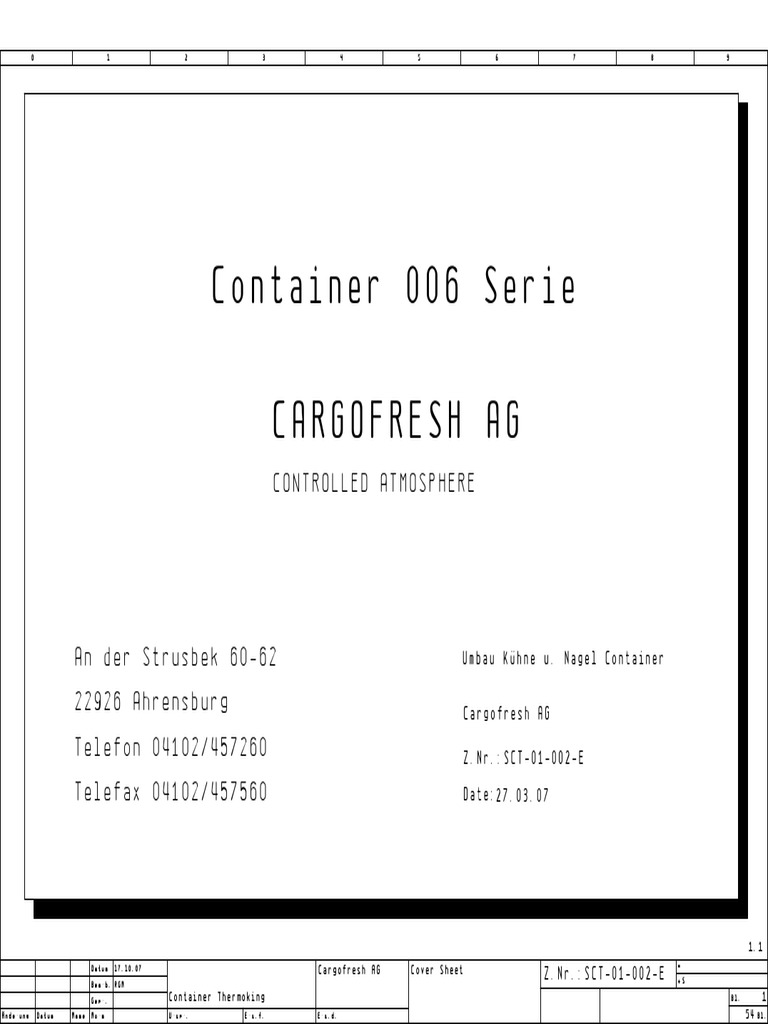 005 - Wiring Scheme - CA-Reefer-Container | PDF | Information And ...