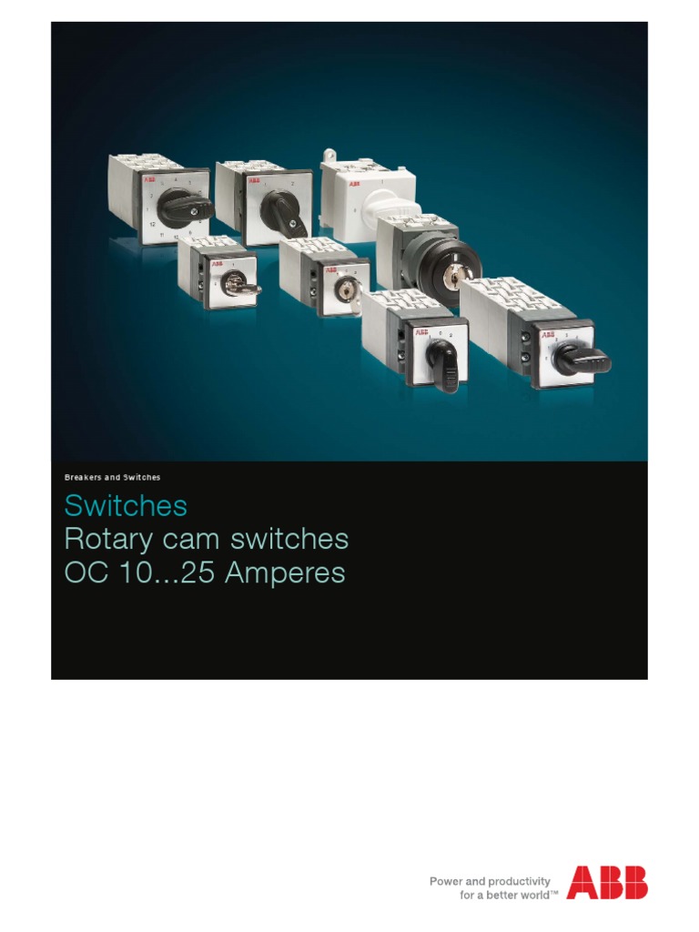 ABB - Cam Switches-New Range PDF | PDF | Switch | Electrical Equipment