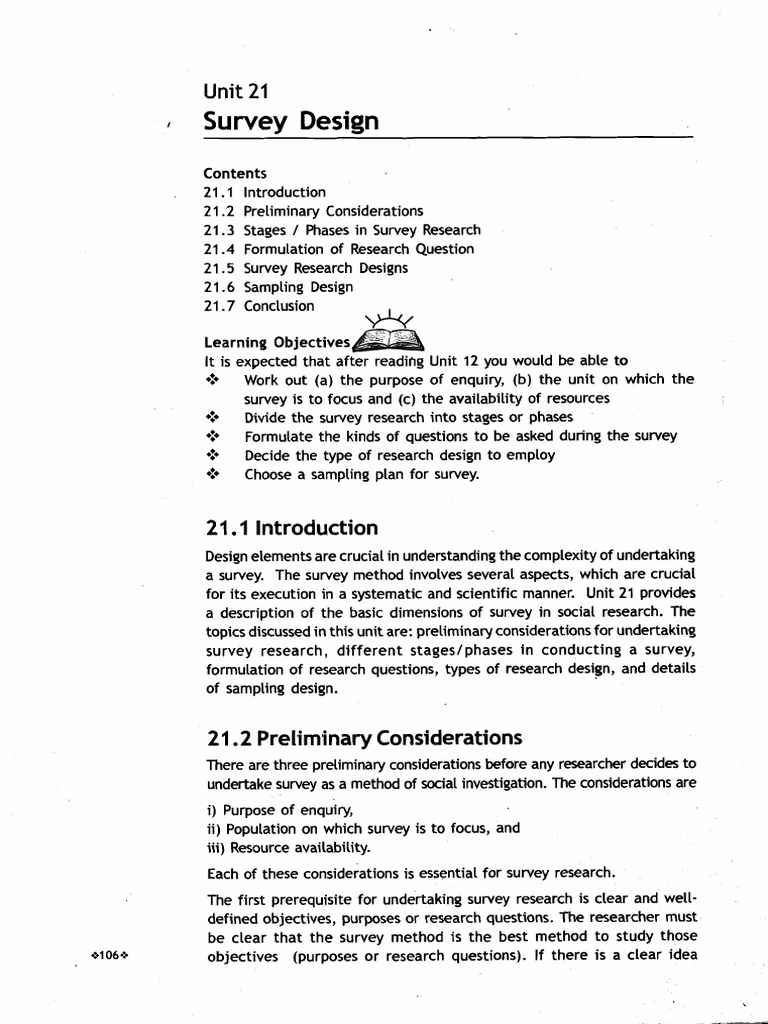 Unit 21 PDF | PDF | Sampling (Statistics) | Survey Methodology
