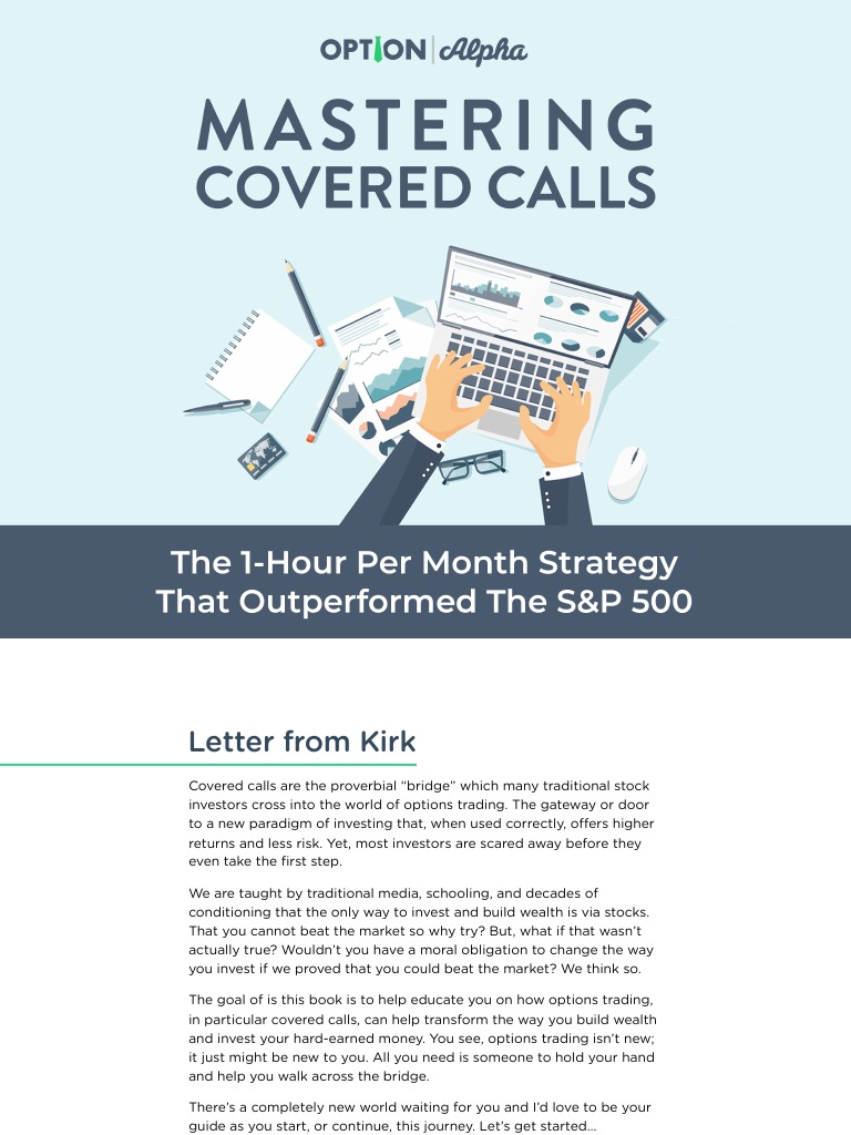 Mastering The Covered Call Final | PDF | Put Option | Option (Finance)