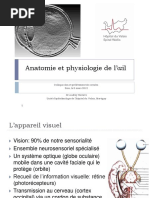 Anatomie et Propriétés de la Cornée | PDF | Cornée | Optique