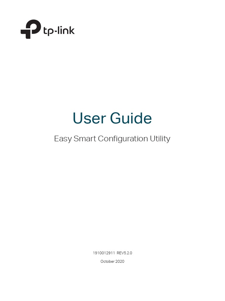 Easy Smart Configuration Utility - UG | PDF | Network Switch | Ip Address