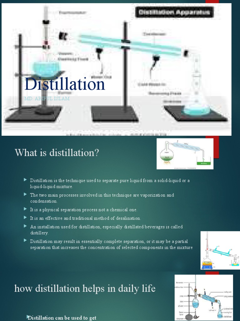 Distillation: Md. Ariful Islam | PDF