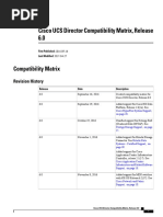 Cisco UCS Hardware Compatibility Matrix | PDF | V Mware | Operating System