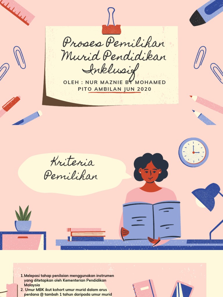 Proses Pemilihan Murid Pendidikan Inklusif | PDF