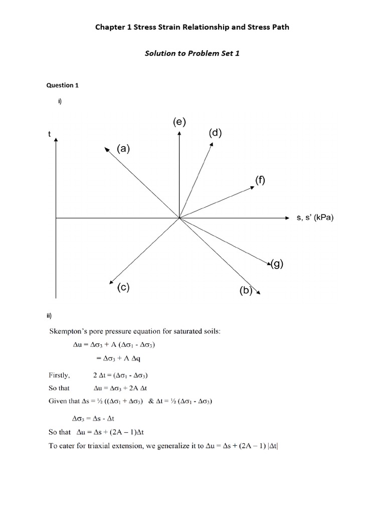 Solution To Problem Set 1 | PDF