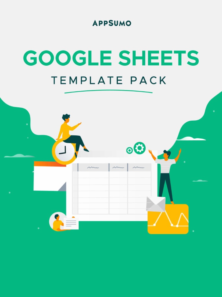 Google Sheets Template Pack | PDF | Time Management | Professional Skills