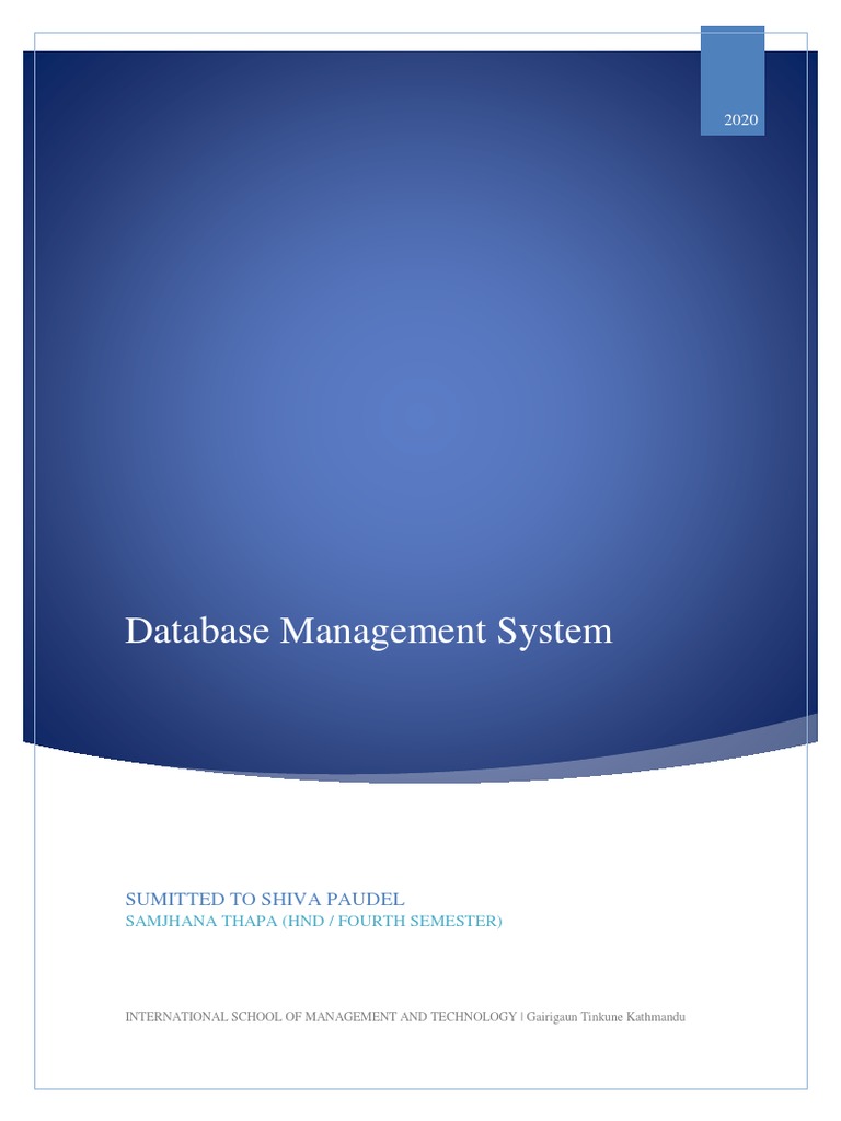 Final Dbms PDF | PDF | Database Transaction | Databases