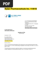 Response To Warning Letter D | PDF | Laboratories | Sterilization (Microbiology)