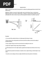 Searles Experiment To Determine The Young Modulus | PDF | Physics ...