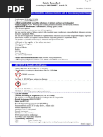Sonax SDS | PDF | Dangerous Goods | Toxicity