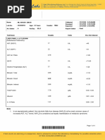 LIVER PROFILE LFT Test Report Format Example Sample Template Drlogy Lab ...