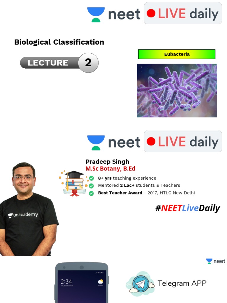 Biological Classification Eubacteria E Notes Pdf Bacteria