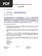 Verbiage SBLC | PDF | Letter Of Credit | Credit