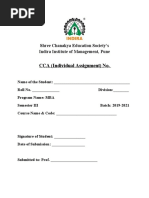 Ium Assignment Cover Page-1 | PDF | Business