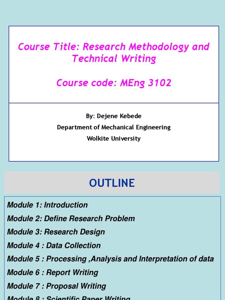 Research Methodology Overview | PDF | Qualitative Research ...